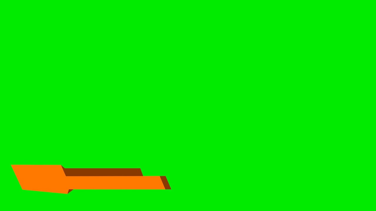 3D View NON COPYRIGHT cute Title Green Screen - YouTube