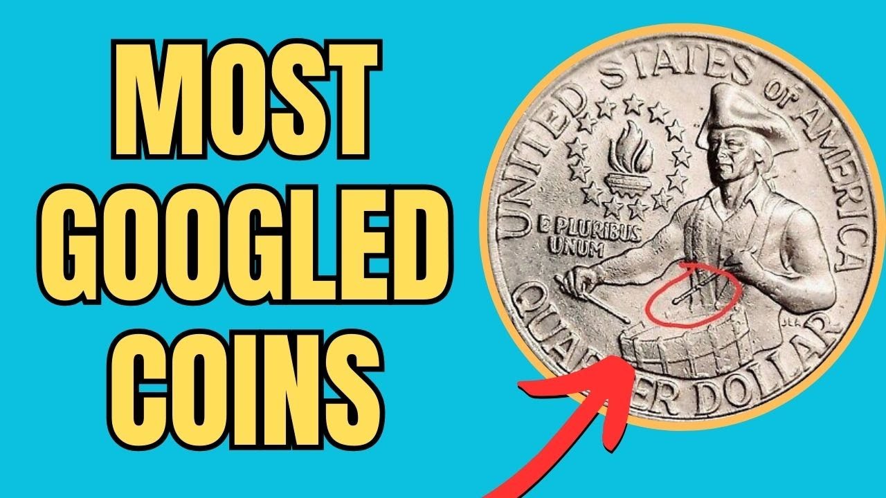 TOP 5 MOST GOOGLED COINS WORTH MONEY - YouTube