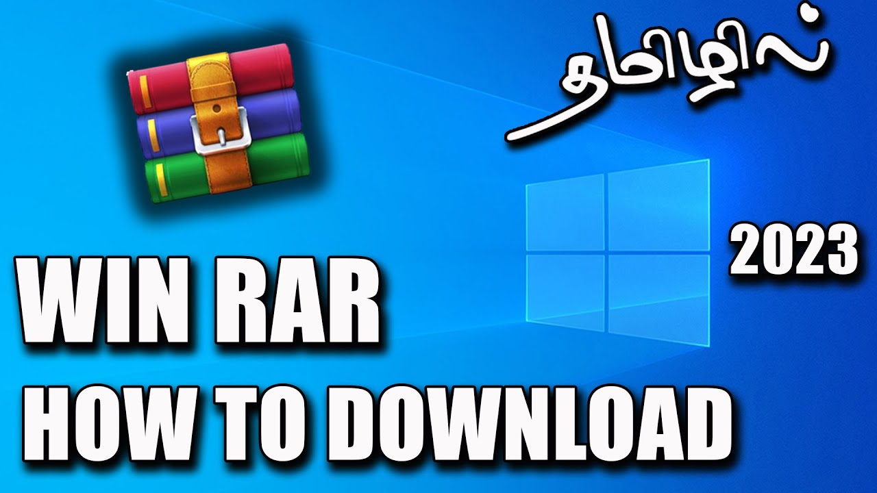 How to Download & Install Winrar for PC & laptop | Windows 7 8 10 11 ...