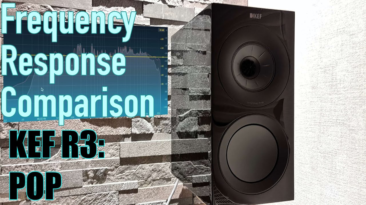 KEF R3 Frequency Response Comparison: Pop - YouTube