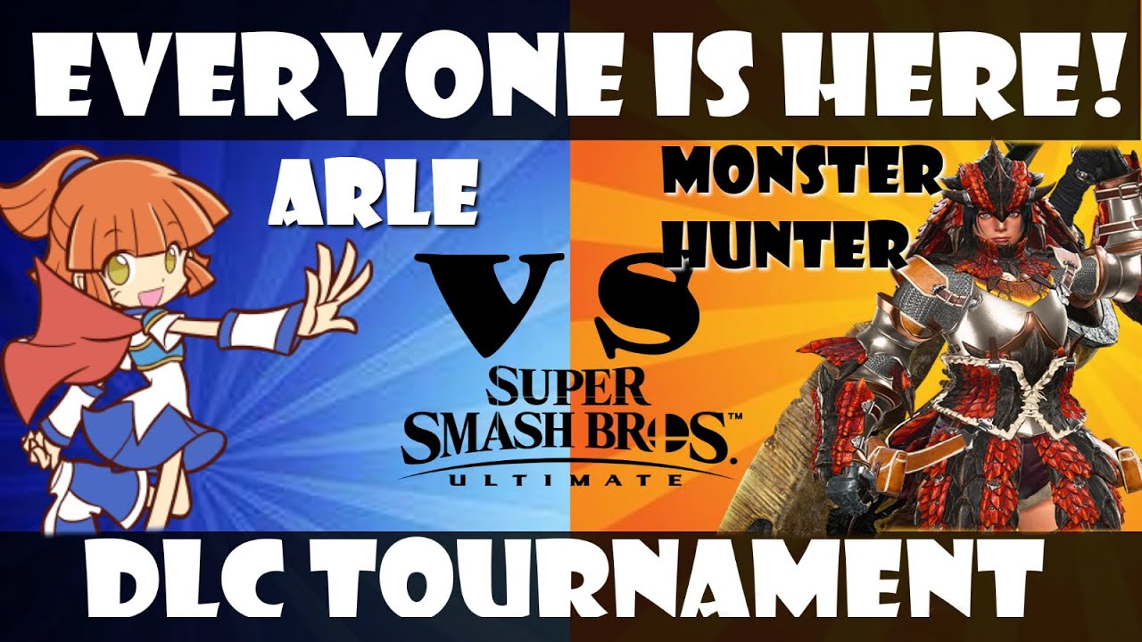 EVERYONE IS HERE DLC TOURNAMENT EP.111 (Arle vs Monster Hunter) Smash ...
