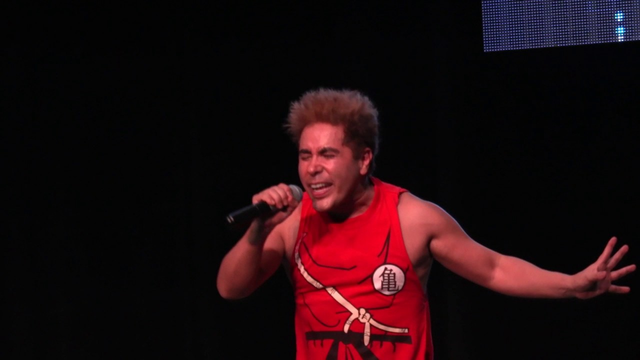 Cesar Franco Dragon Ball popurri concierto en vivo - YouTube