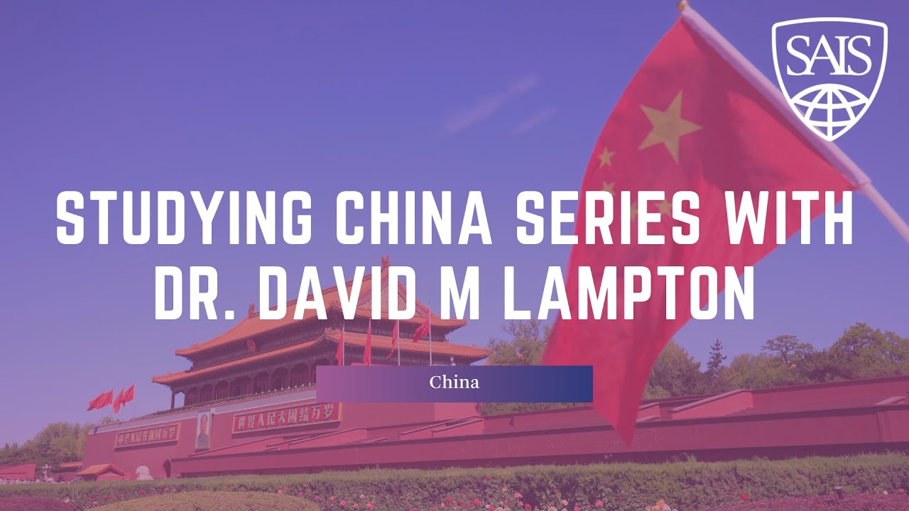 Studying China from Elsewhere Series: A Conversation with Dr. David M ...