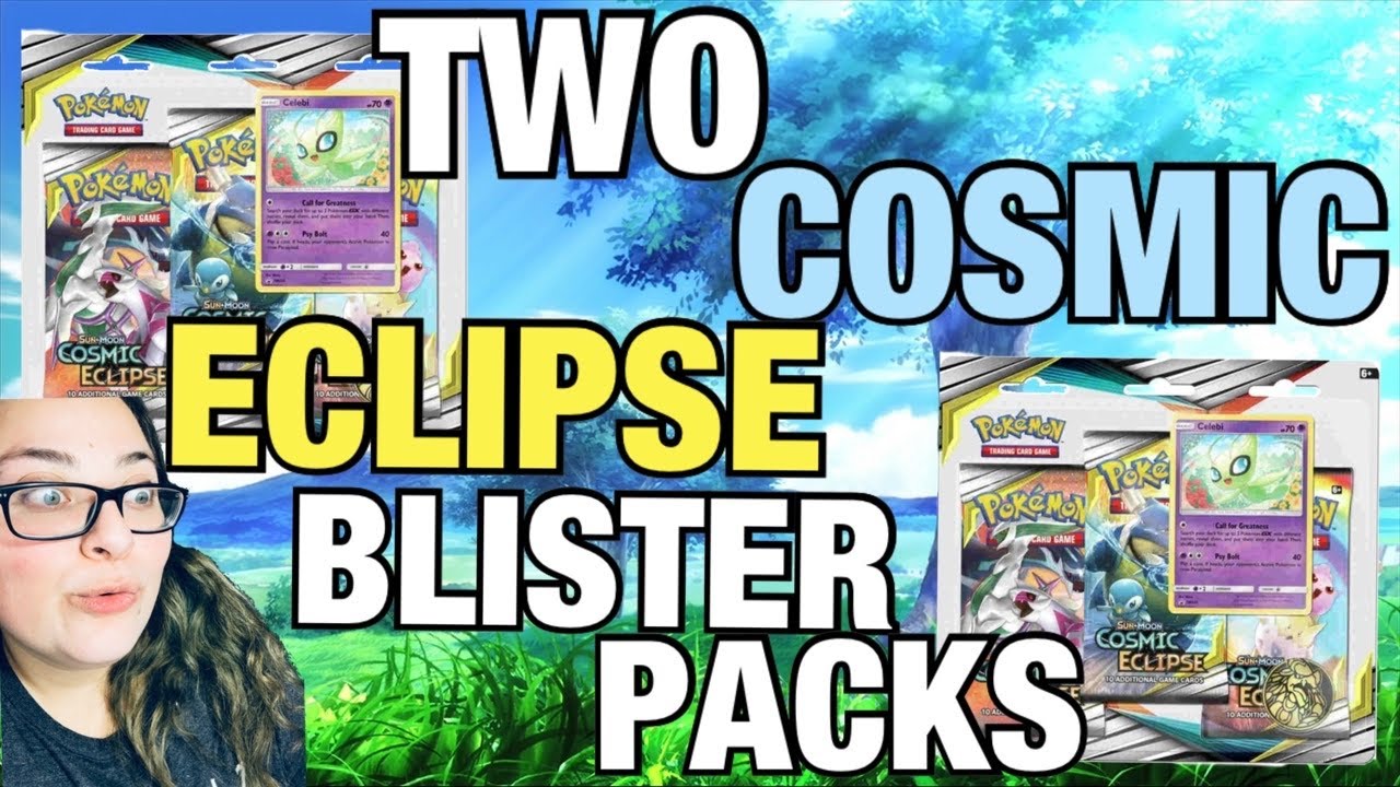 2 COSMIC ECLIPSE BLISTER PACKS?!?! - YouTube