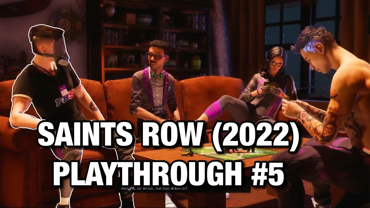 Playing Saints Row (2022) Part 5 - Murder Island and Larping… oh boy ...