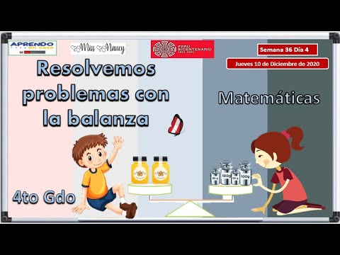 Resolvemos problemas con la balanza - YouTube