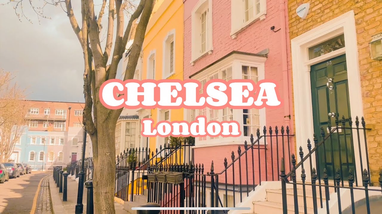 An Aesthetic Walk in Chelsea London | the prettiest locations and best ...