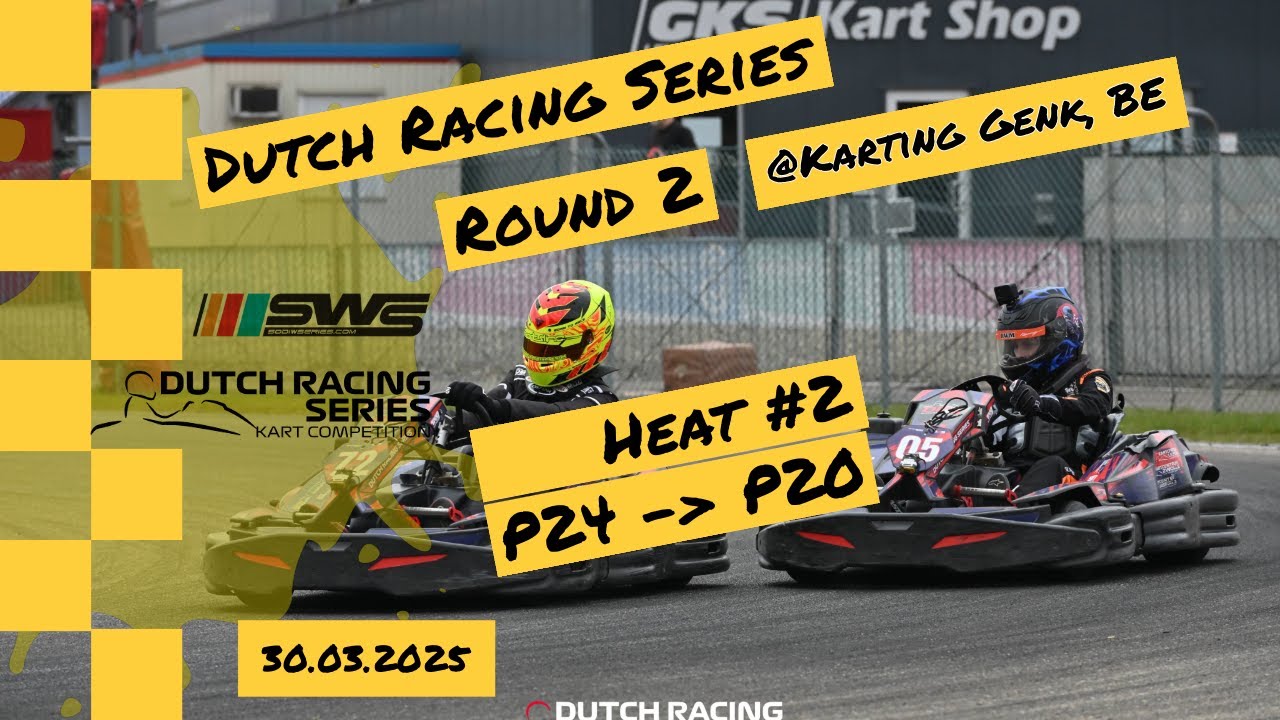 DRS 2025 Kart Junior Sprint | Karting Genk, Belgium | Sprint 2 (30.03. ...