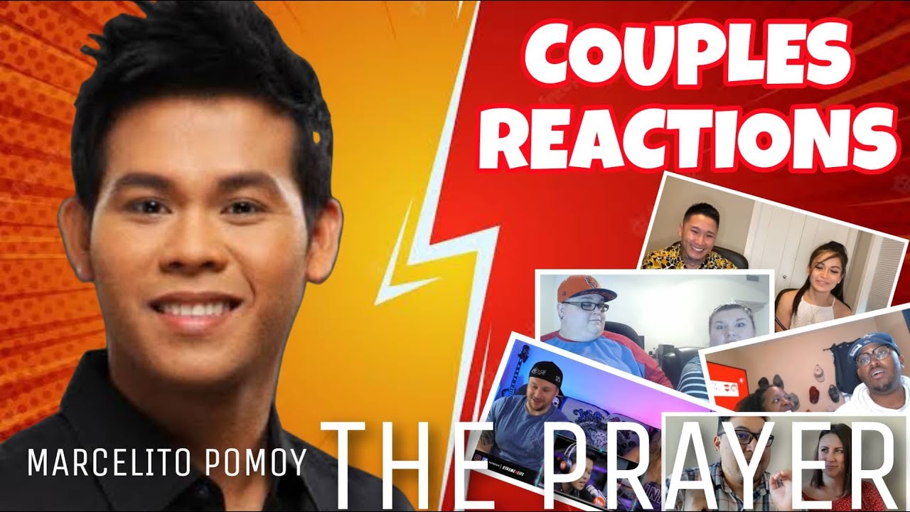 CLASSIC COUPLES REACTIONS | Marcelito Pomoy sings The Prayer (Celine ...