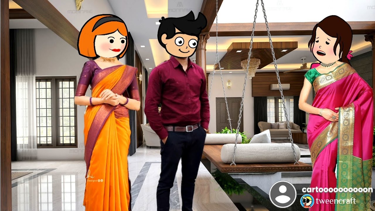 🙄💥இன்னைக்கு உன்ன இந்த வீட்டை விட்டு தொரத்தாம விட மாட்டேன்🙄🙄 #animation ...