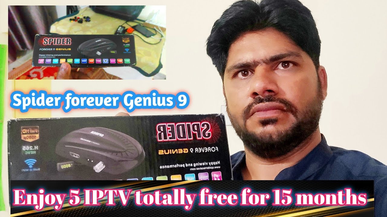 Spider forever Genius 9 Dish Receiver unboxing and Review - YouTube