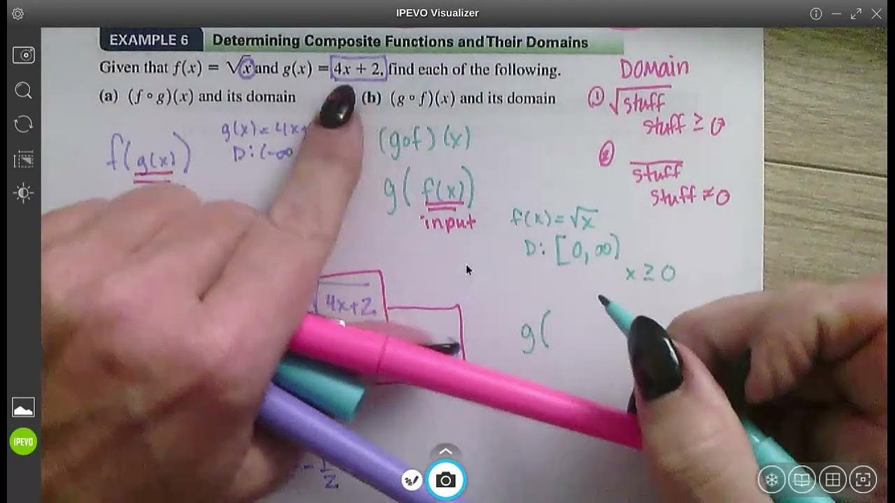 2.8B Function Operations and Composition - YouTube