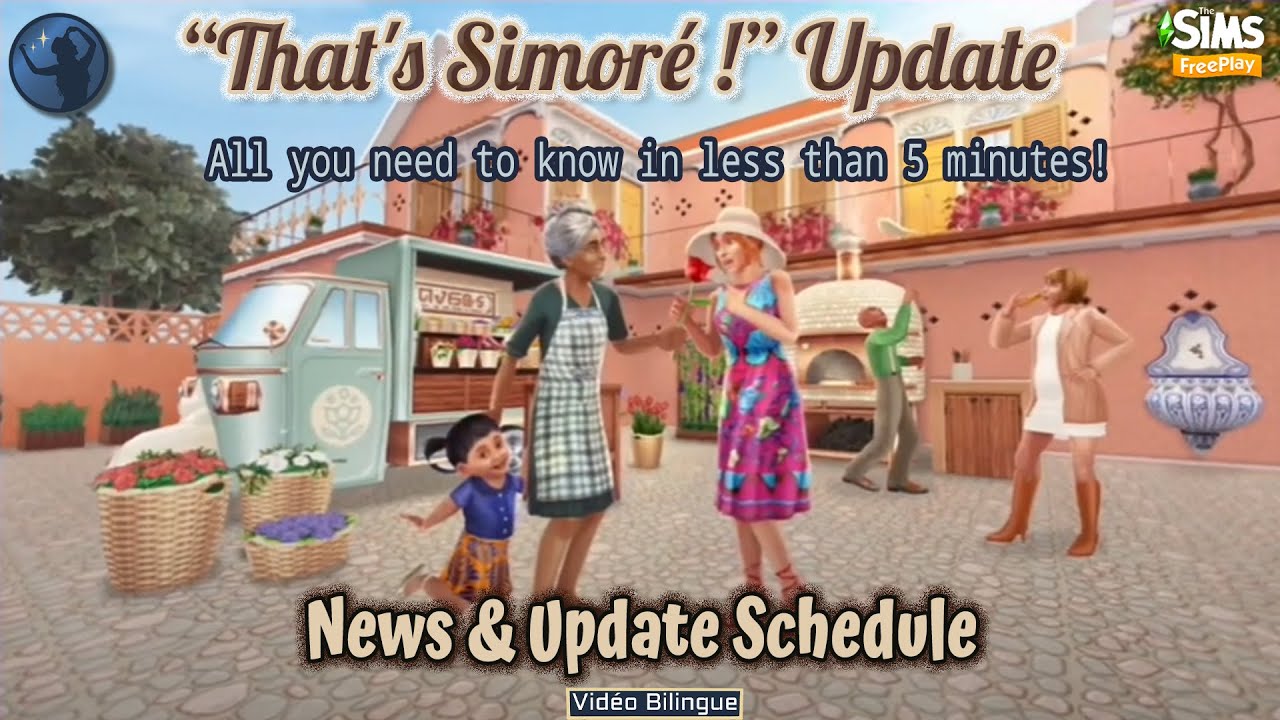 The Sims Freeplay - Update | "That's Simoré !" Update | Mise à Jour ...