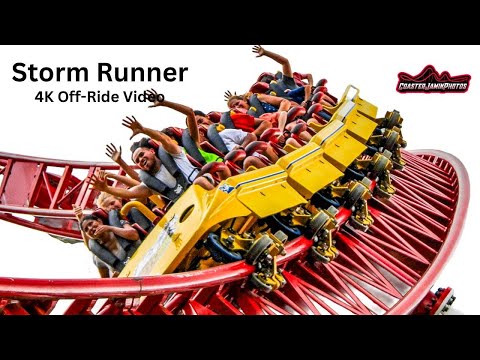 Here We Go....Storm Runner at HersheyPark Full 4K Off-Ride VIdeo - YouTube