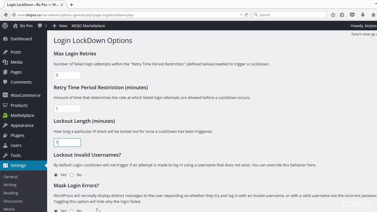 How To Setup Login Lockdown Plugins - YouTube