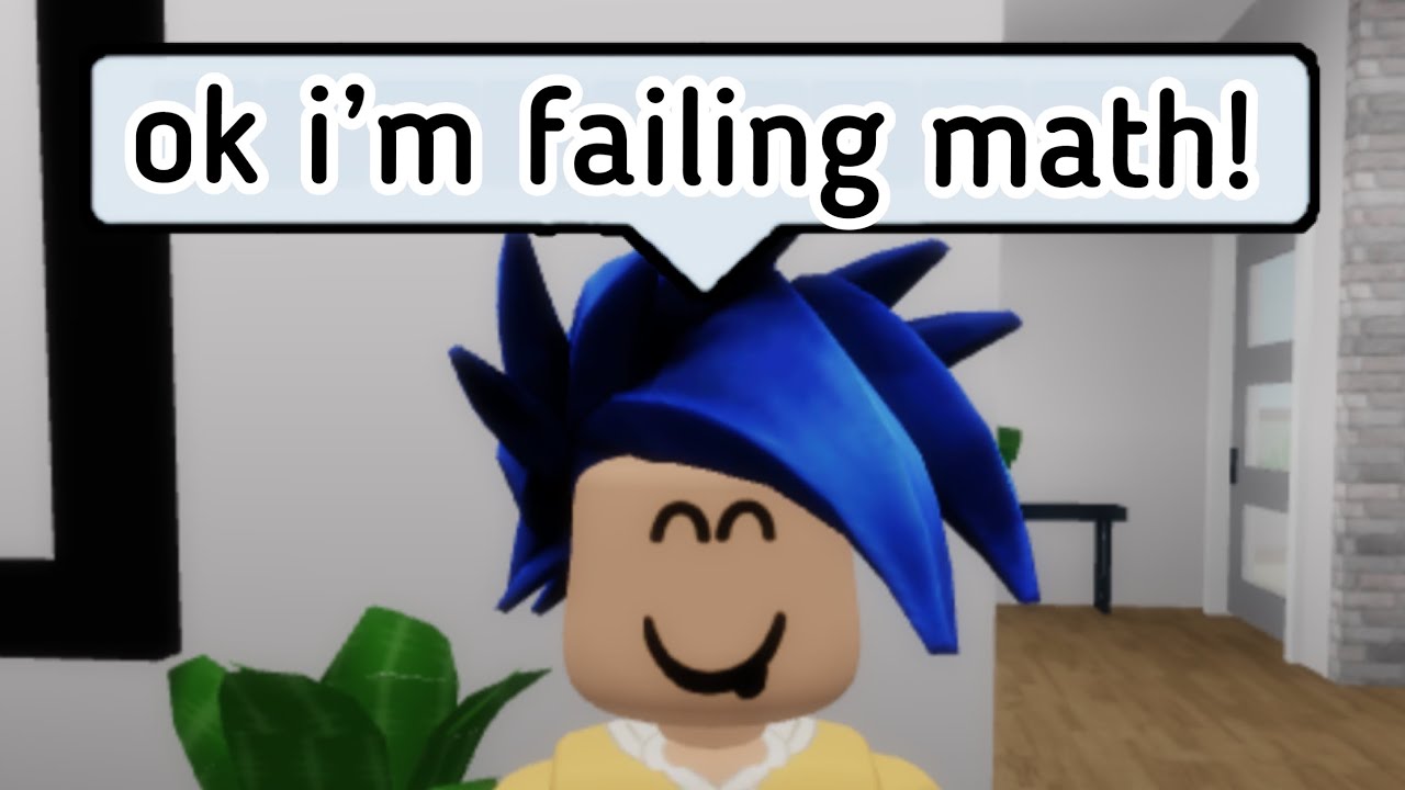 When you fail math🤣 (ROBLOX) memes - YouTube