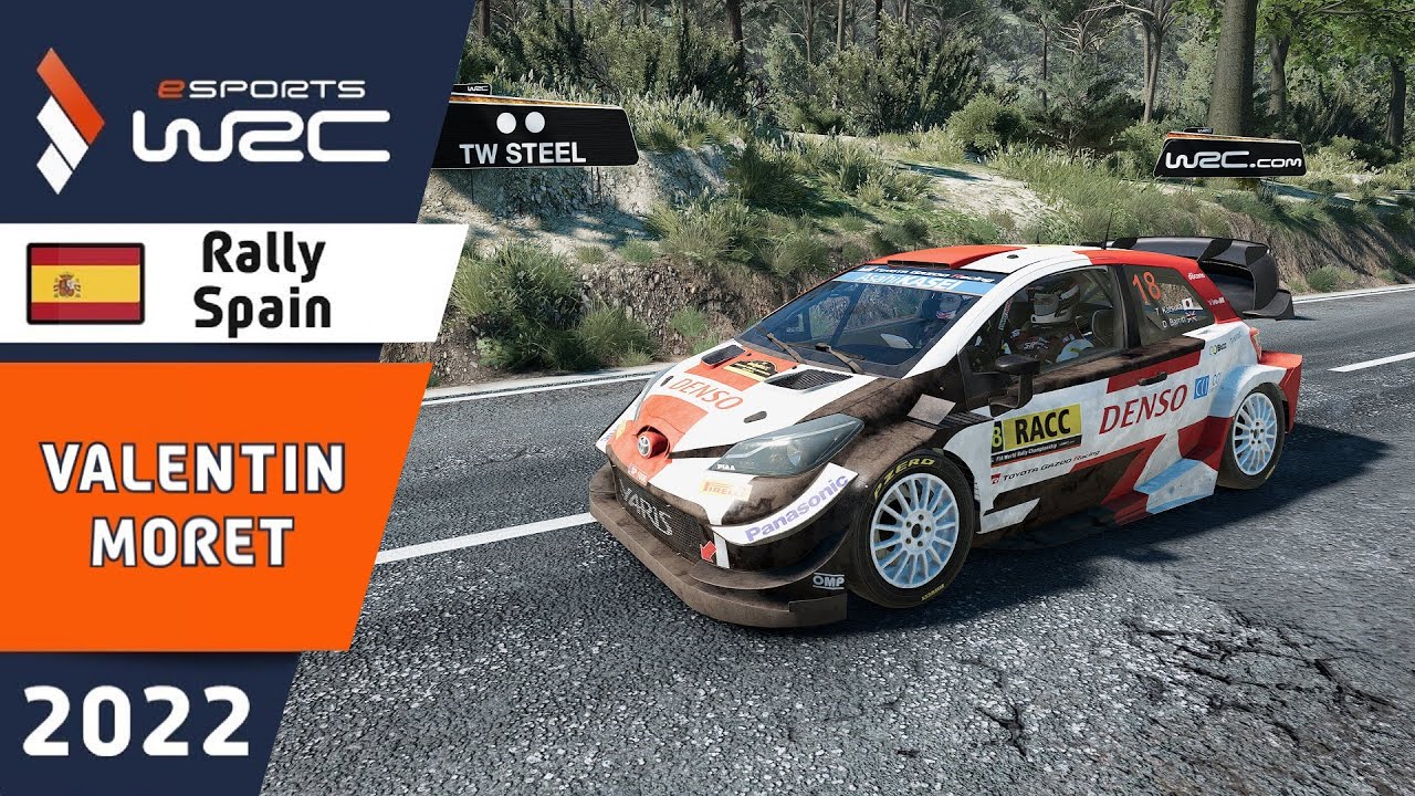 WRC 10 I eSports WRC 2022 - Rally Spain : Valentin Moret (RT93 Fall0x) - YouTube