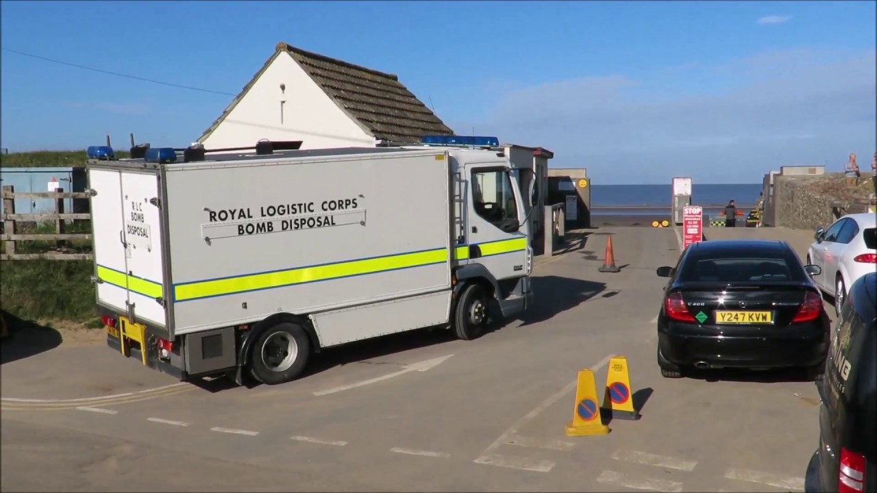 WW2 shrapnel shell found at Brean (Burnham-On-Sea.com) - YouTube