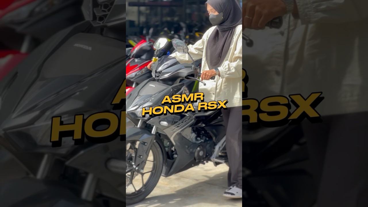 🔥ASMR HONDA RSX 150 GREY WARNA TERBARU 2024🔥Hwa Loong Motor |#rsx150 # ...