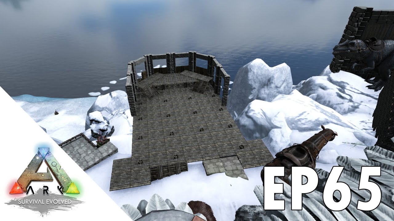 ARK Survival Evolved S1Ep65 New Church Build!!! - YouTube