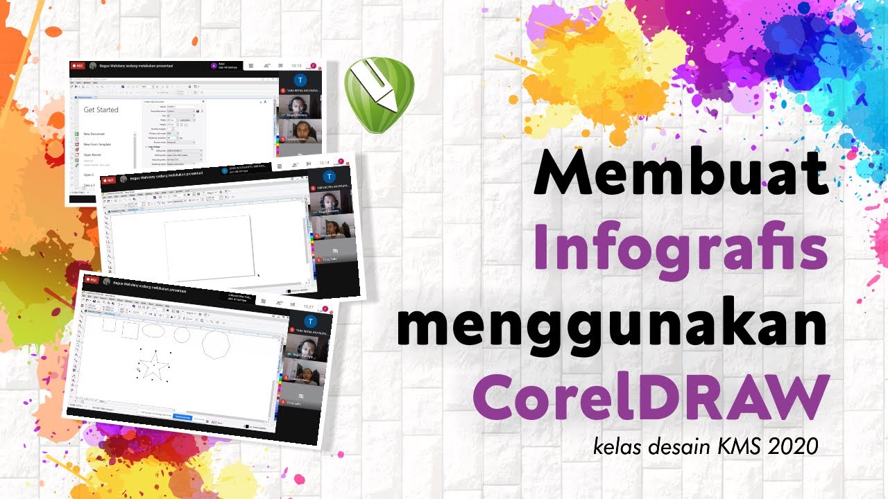 Kelas Desain "Membuat Infografis Menggunakan CorelDRAW" - YouTube