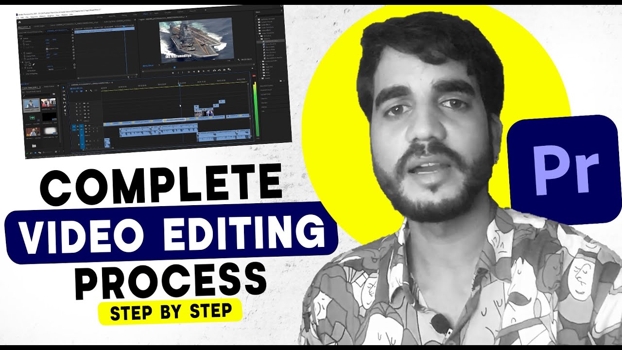 Complete Video Editing Process In Adobe Premiere | Professional Video ...