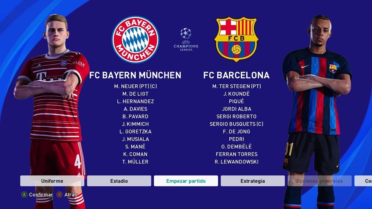 PES 2021 | Next Season Patch 2023-UPDATE OPTION FILE 2023 PS4 PS5 PC ...