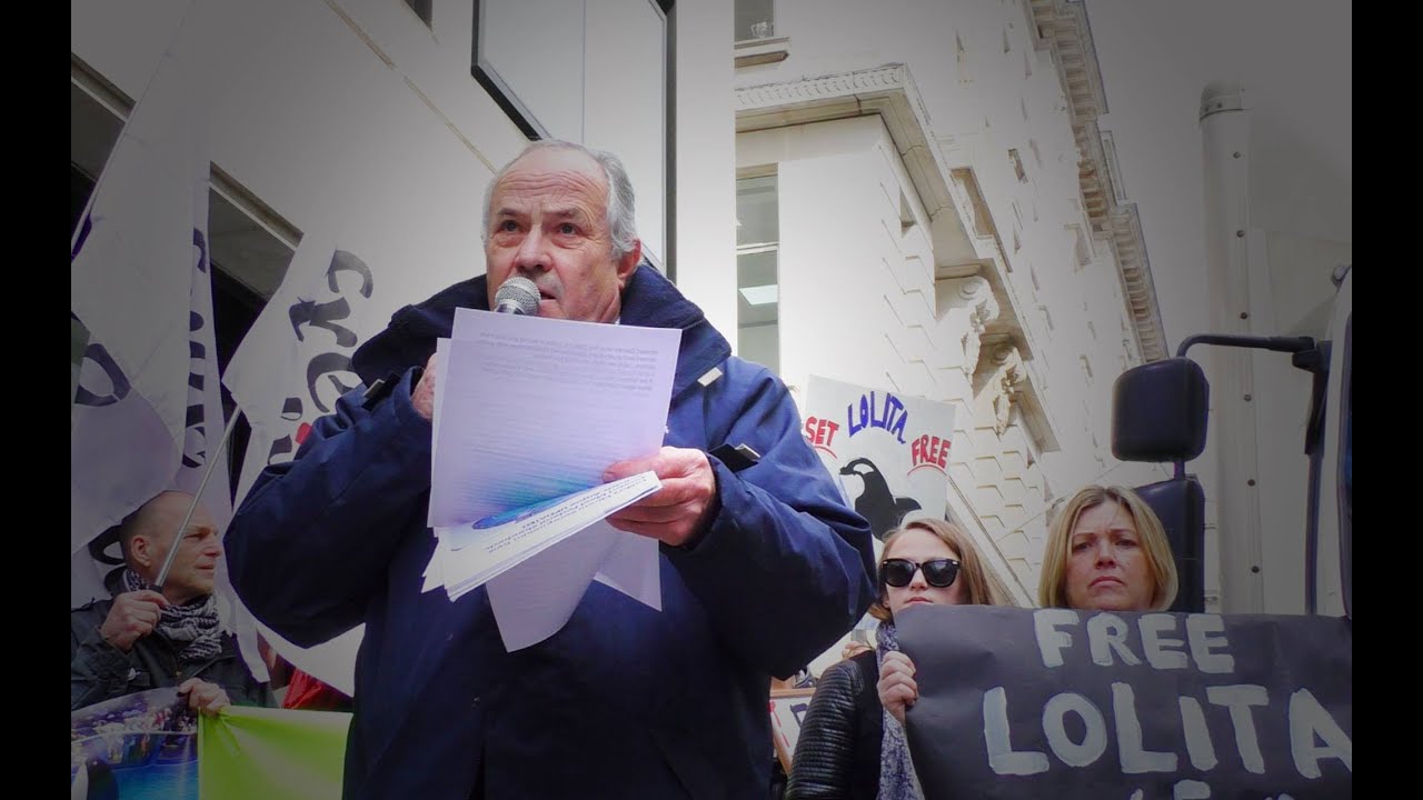 Speech by Clive Martin at United Across the Atlantic for Lolita - YouTube