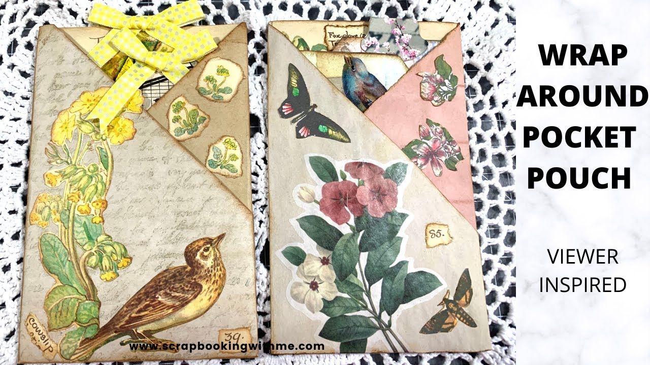 WRAP AROUND TAG POUCH ~ VIEWER INSPIRED ~ DID IT COME FROM YOU? - YouTube