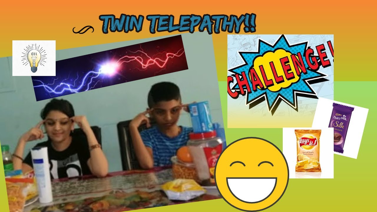 TWIN TELEPATHY CHALLENGE!! - YouTube