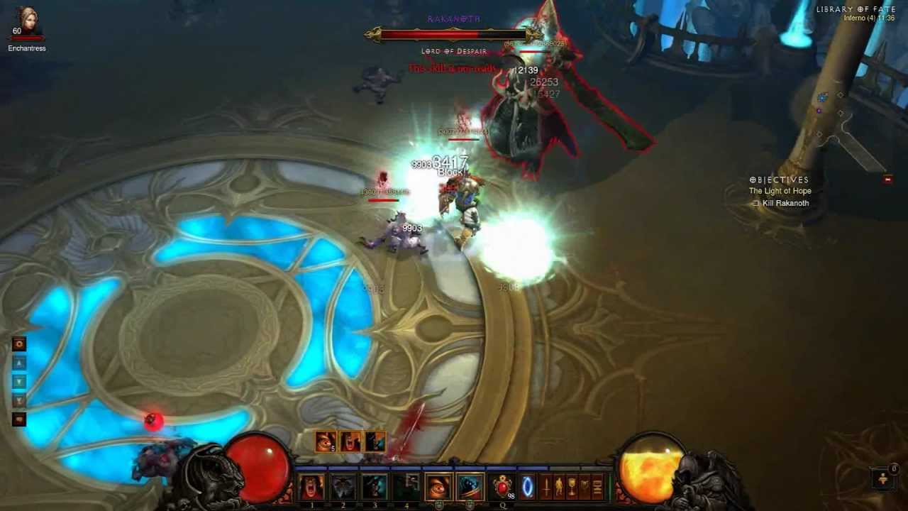 Diablo 3 Barbarian tank (dlo) Rakanoth mp 4 - YouTube
