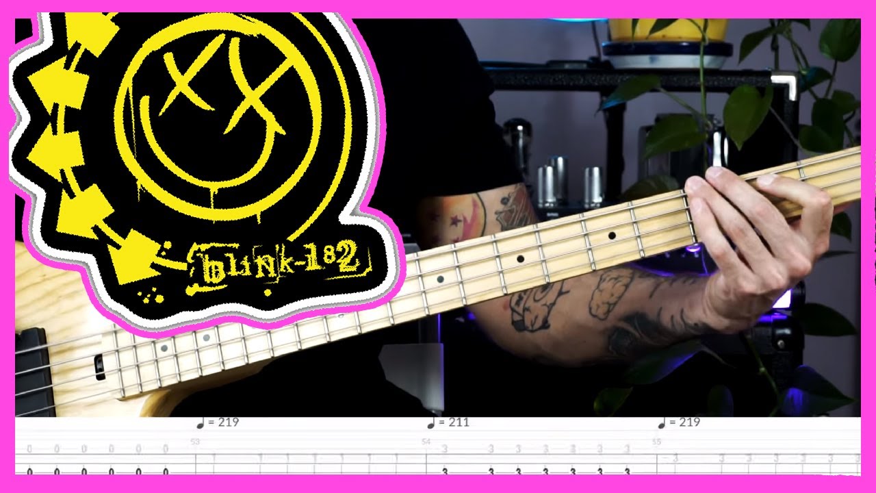 BLINK-182 - Dammit [BASS COVER + TAB] 🎸 |LESSON| - YouTube