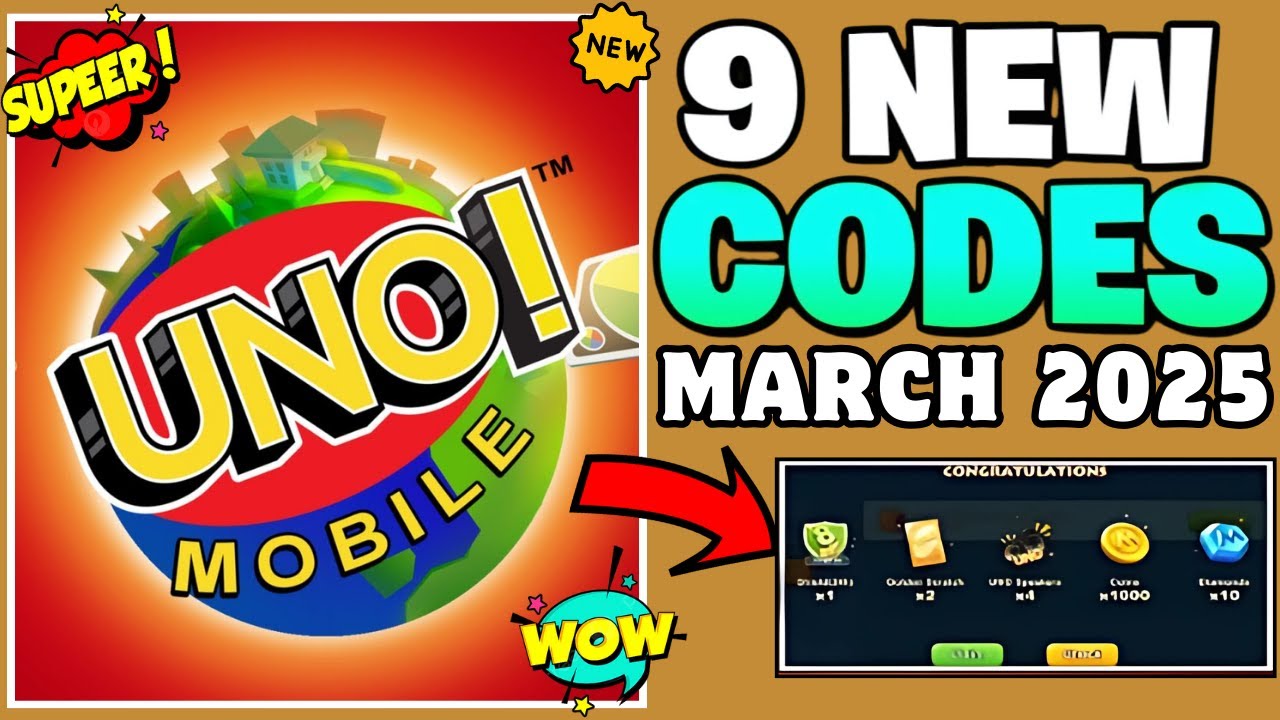 ☑️ACTIVE CODES☑️⚡MARCH⚡UNO MOBILE CODES - UNO MOBILE GIFT CODES - UNO ...