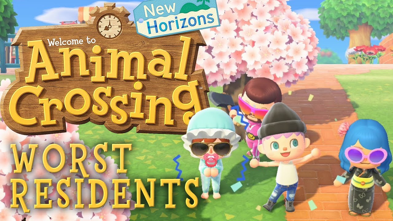 Animal Crossing New Horizons - Worst Residents! (Online Multiplayer ...