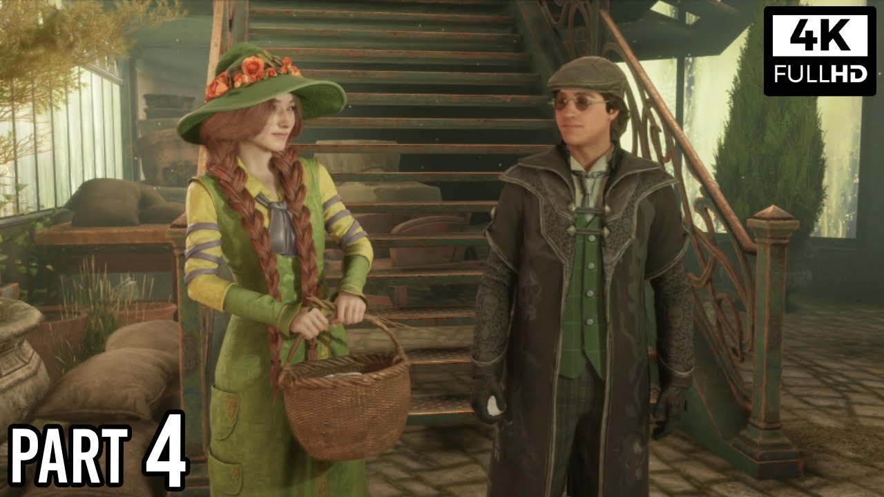 I married PROFESSOR GARLICK in Hogwarts Legacy (4k Gameplay) - YouTube