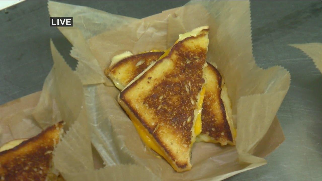 Celebrate National Grilled Cheese Day With O'Cheeze Food Truck - YouTube