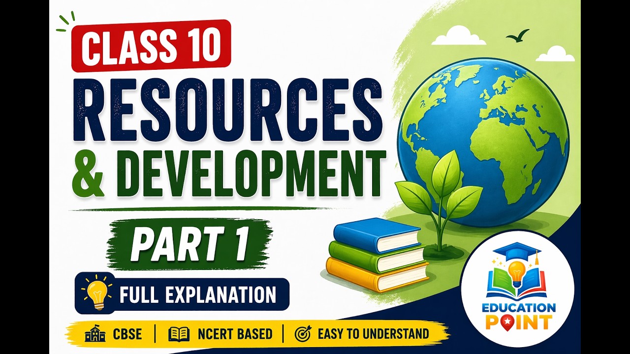 Resources and Development Class 10 Geography Part 1 | Full Explanation ...