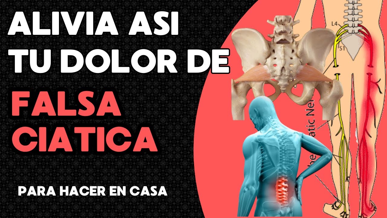 ALIVIA así tu DOLOR de FALSA CIÁTICA o SÍNDROME del PIRAMIDAL - YouTube