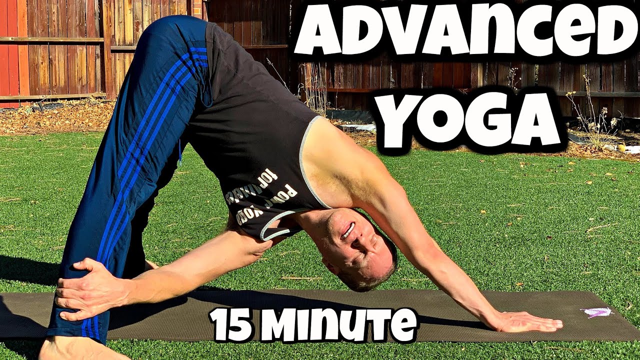 Advanced Power Yoga For Athletes 15 Minute Workout with Sean Vigue ...