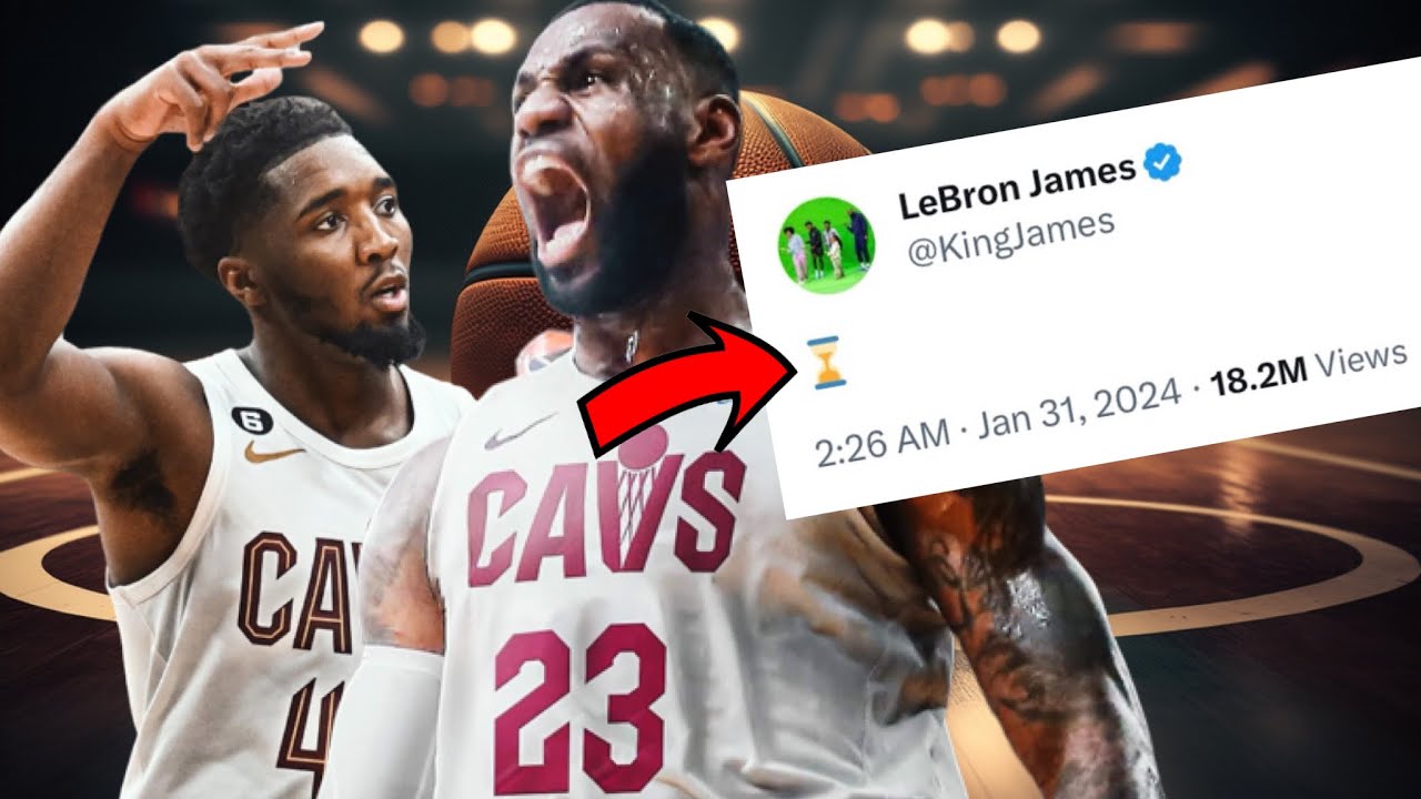 LEBRON JAMES SENDS LAKERS CRYPTIC HOUR GLASS TWEET TIME HAS RUN OUT ...