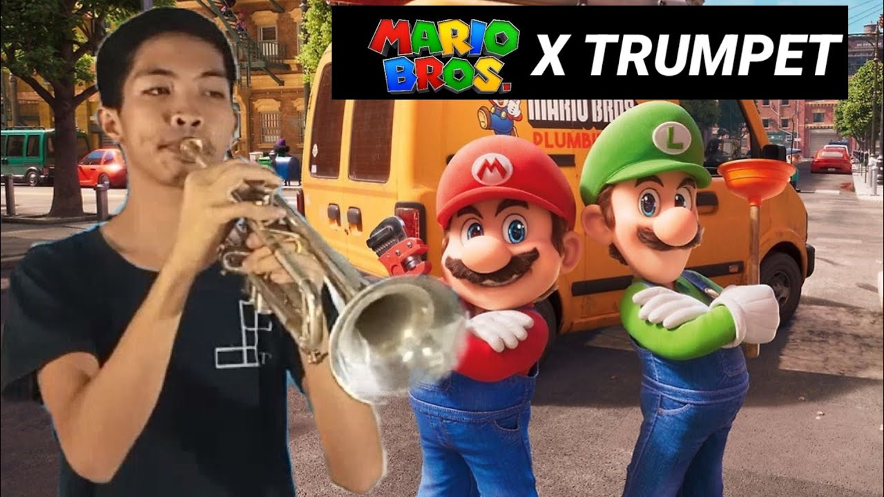 Super Mario Bros. Theme played on TRUMPET - YouTube