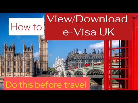 How to view/Download e-VISA ||How to proven your immigration status ||Print your e-VISA