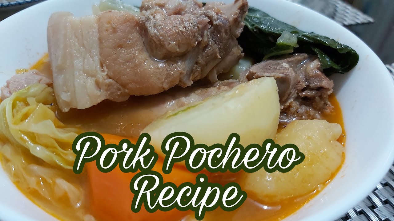 Pork Pochero Recipe ( Ilonggo Filipino Dish ) - YouTube
