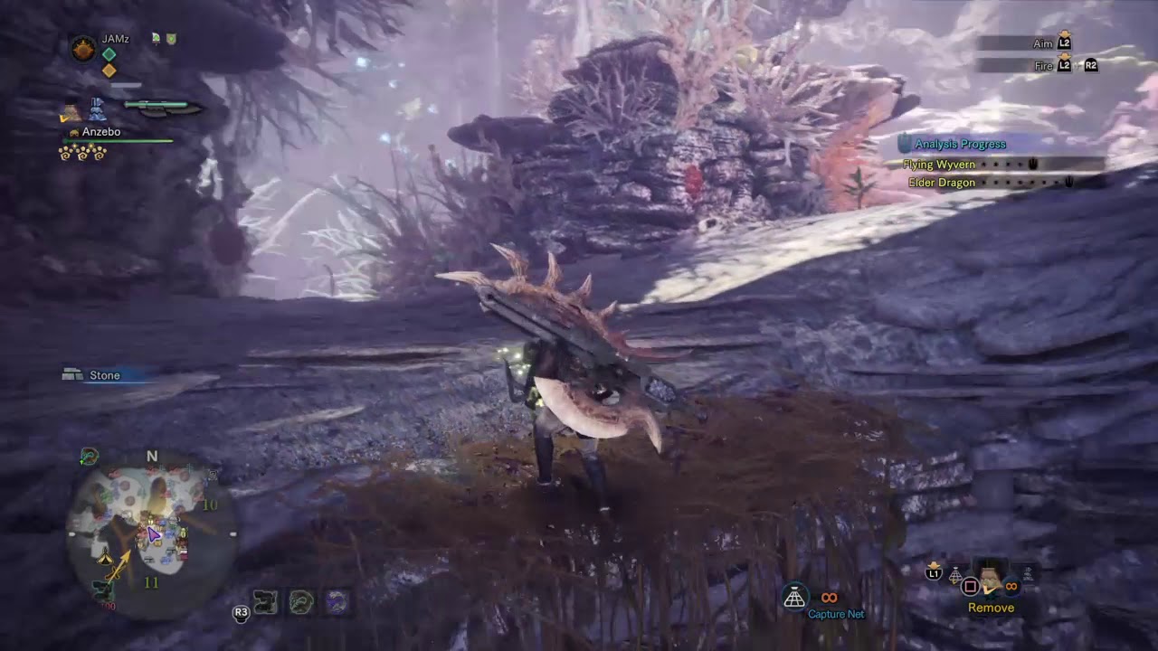 MHW: Iceborne - Capture a Gold Crown Fluffy Moly in the Guiding Lands ...