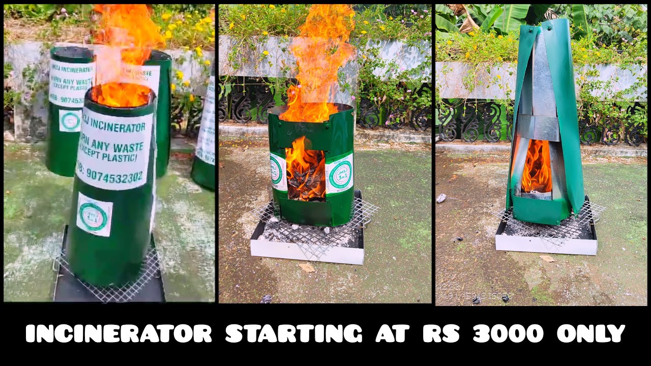 JM3J INCINERATORS, KITCHEN STOVE AND NAPKIN BURNER | STARTING AT JUST ...
