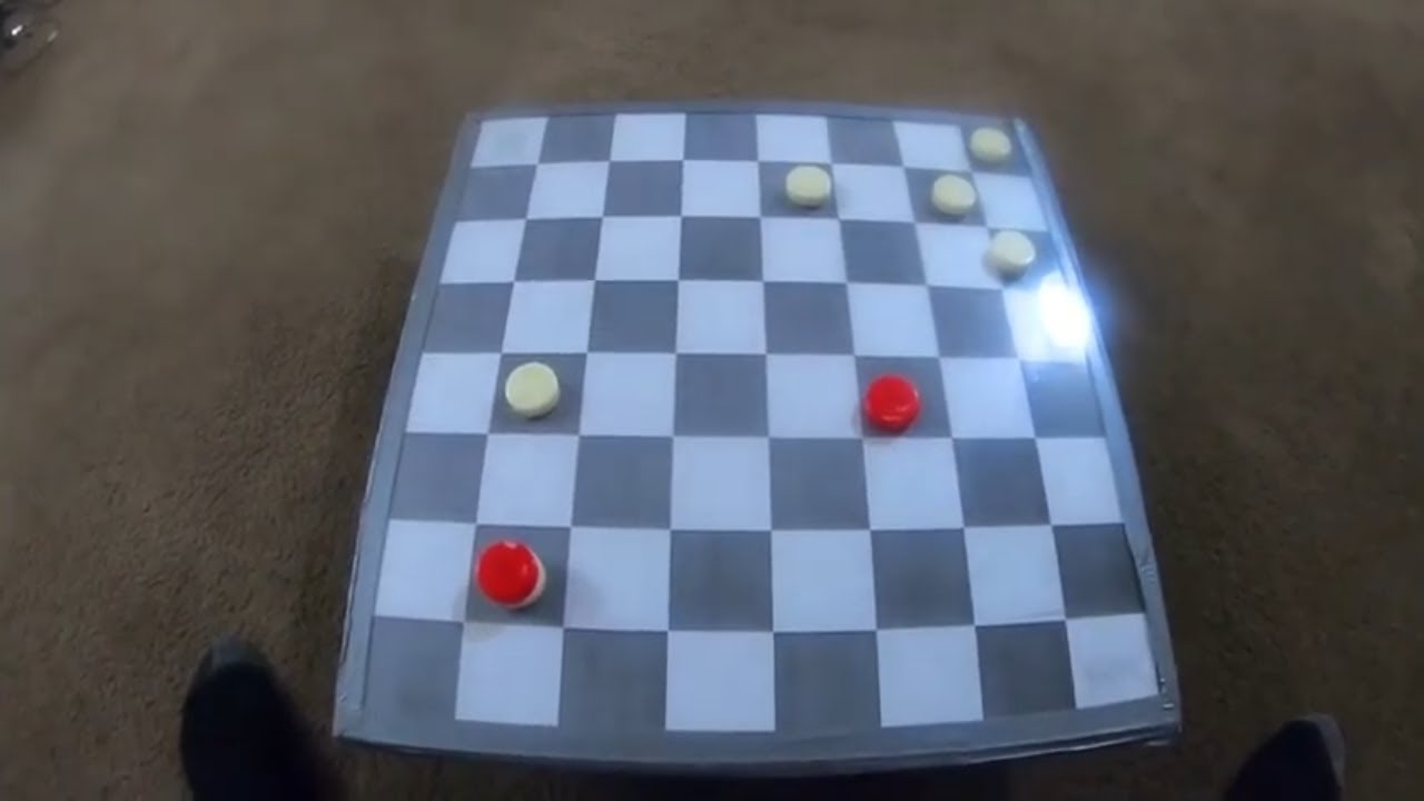 American Pool Checkers Endgame 46 | The Checker Puzzle Master - YouTube