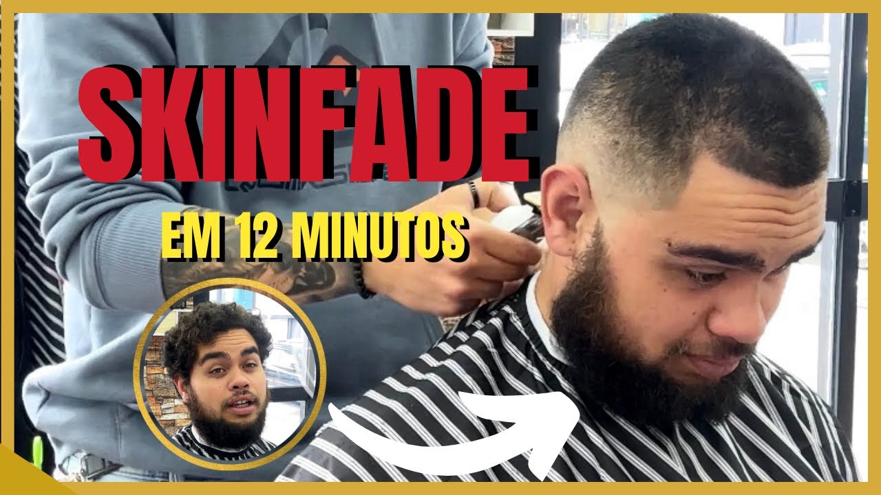 Passo a passo skinfade, em menos de 12 min corte rápido simples - YouTube