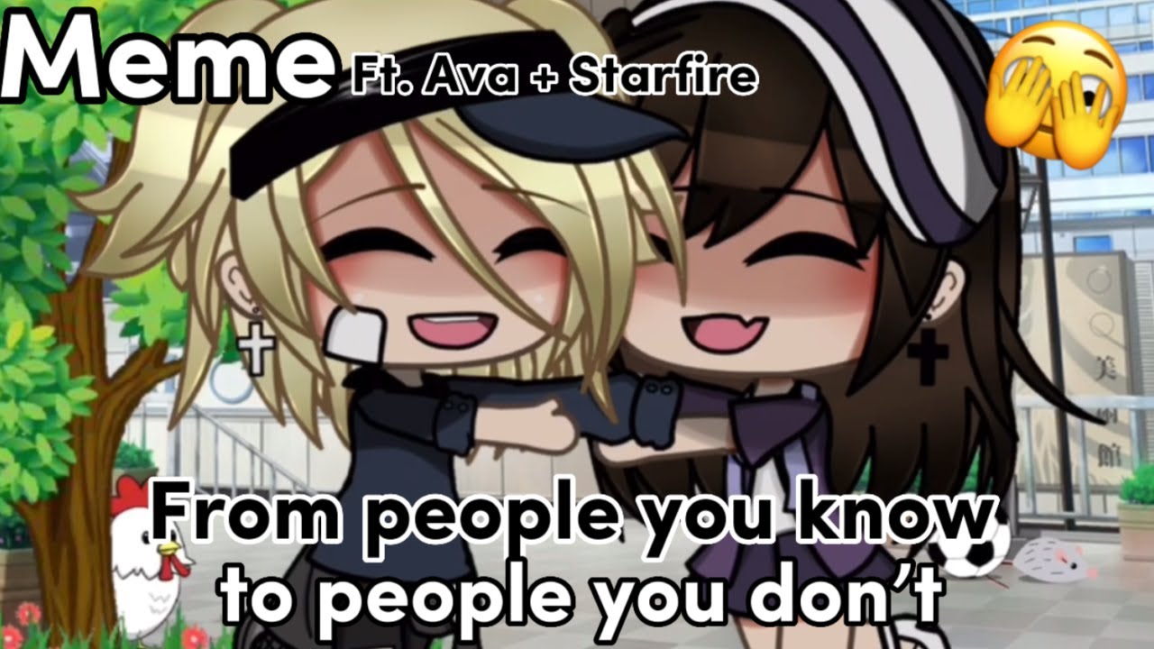 From people you know to people you don’t 😬 || Ava + Starfire’s ...