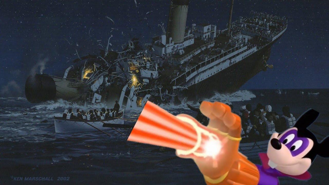 Mortimer (megamort) ha cha chas the titanic (ha cha cha meme) - YouTube