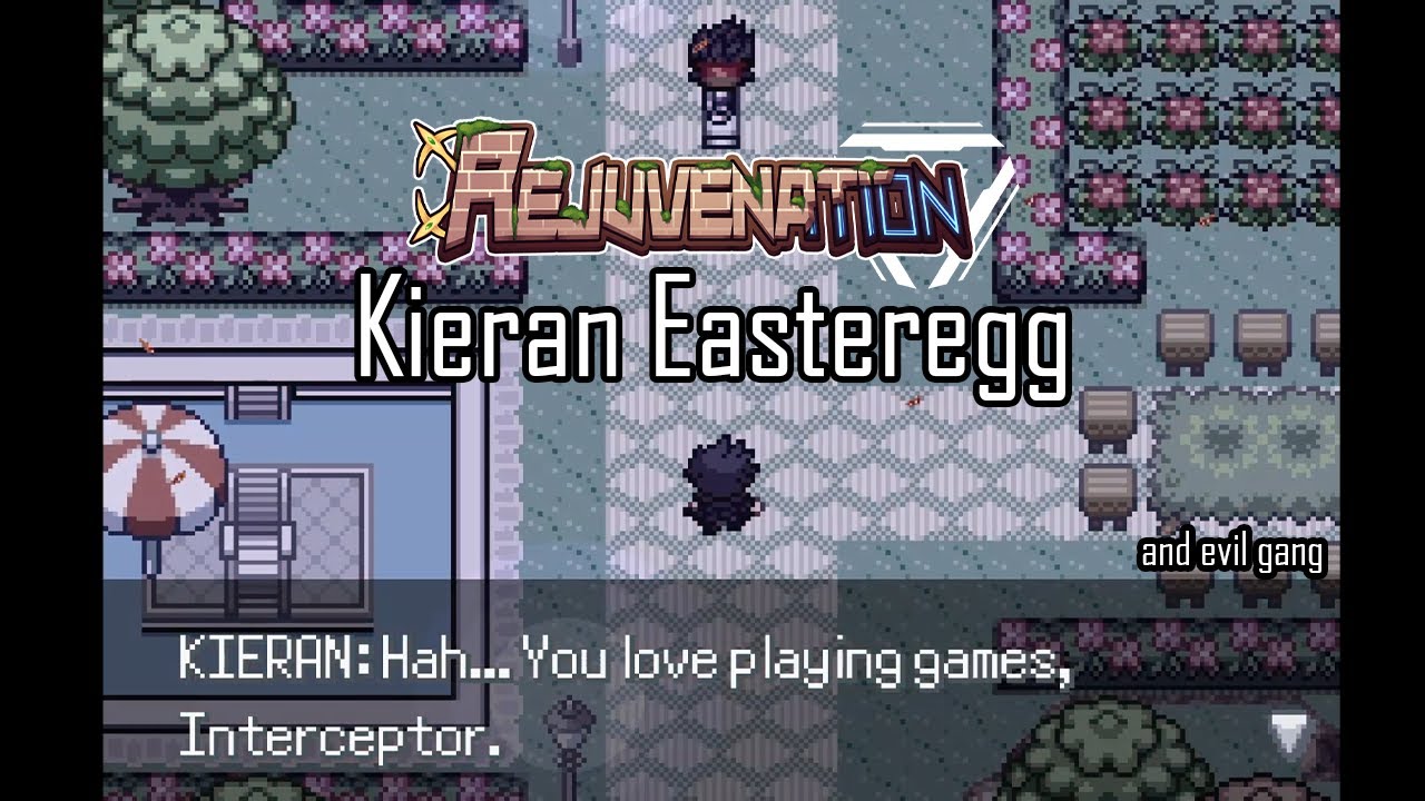 Kieran Easter Egg + Evil Gang | Pokemon Rejuvenation V13.5 - YouTube